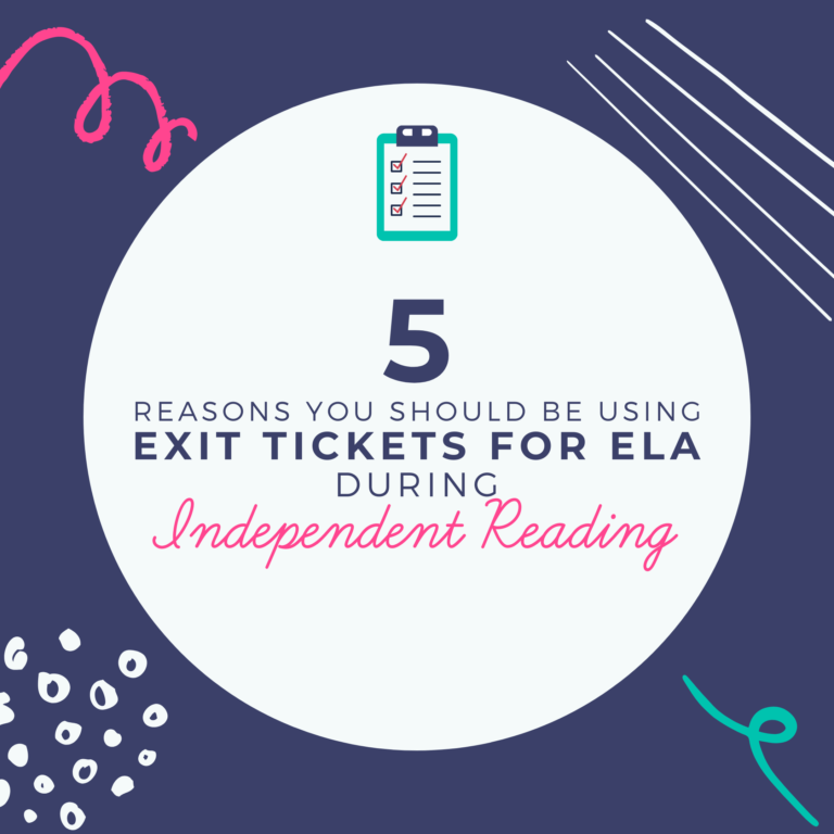 5 Powerful Reasons Why You Need to Use Exit Tickets for ELA During ...